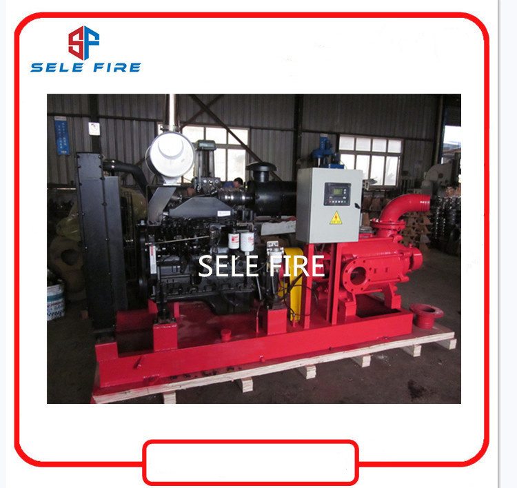UL/FM Listed Diesel Engine Fire Pump - Reliable Multistage Centrifugal ...