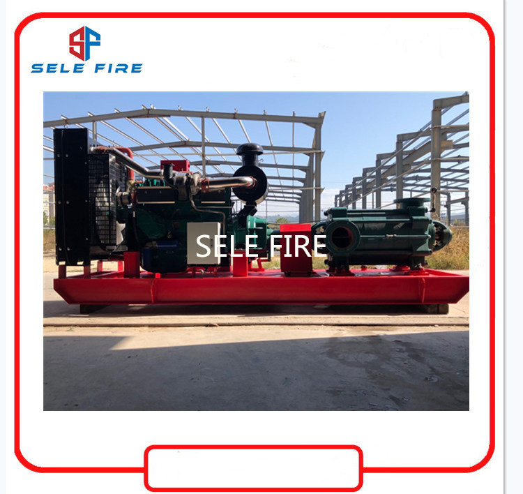 UL/FM Listed Diesel Engine Fire Pump - Reliable Multistage Centrifugal ...